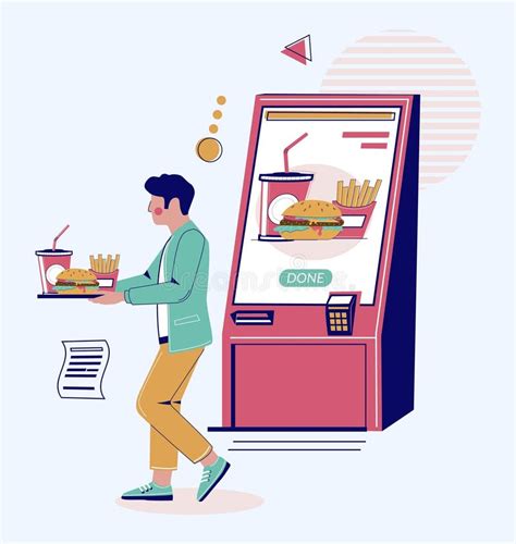 Self Ordering Kiosk Stock Illustrations 63 Self Ordering Kiosk Stock Illustrations Vectors