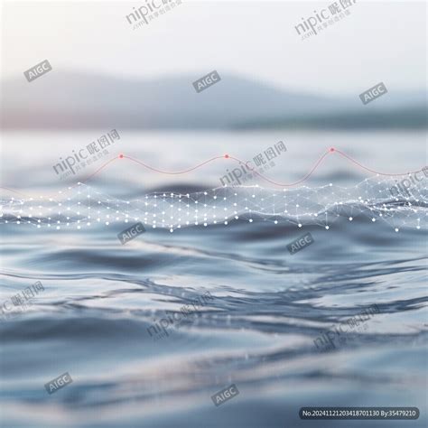Ai创作图蓝色科技海浪 海洋科技背景 科技海浪 水波水面航行轨迹 水纹下载 东南沿海科技背景 长江流域科技背景 波浪与粒子 水波纹现代感运动感