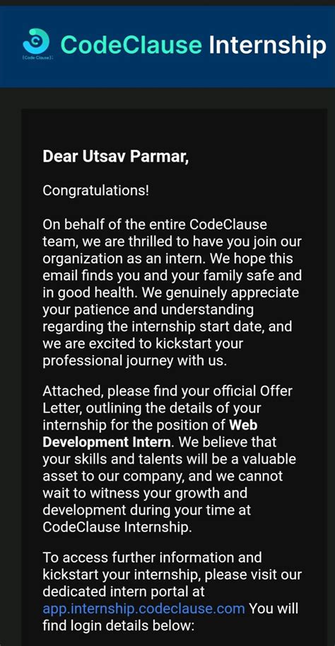 Utsav Parmar On Linkedin Codeclause Reactjs Webdevelopment