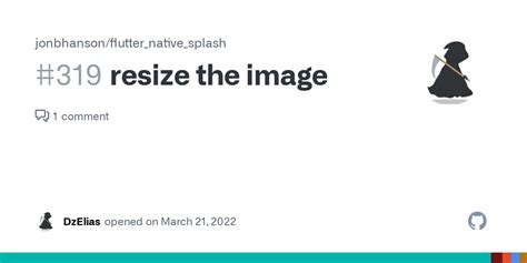 Resize The Image Issue Jonbhanson Flutter Native Splash GitHub