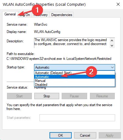FIX WLAN AutoConfig Service Not Running Error In Windows