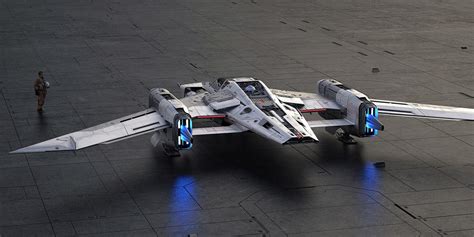 Tri Wing S 91x Pegasus Starfighter Designed By Porsche And Lucasfilm