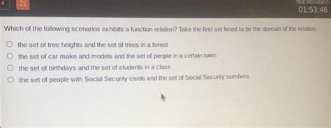 [answered] 21 Time Remaining 01 53 46 Which Of The Following Scenarios Kunduz