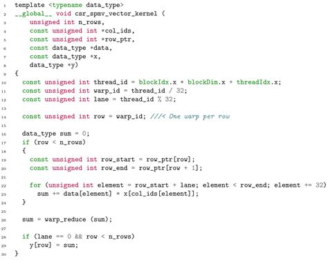 Sparse Matrix Vector Multiplication With Cuda Analytics Vidhya Medium