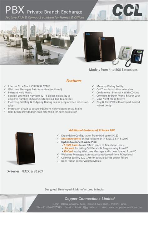 Ccl 232b Analog Intercom System At 1144600 Inr In Delhi Teen Tele