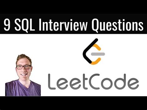 EASY SQL Leetcode Interview Questions Practice YouTube