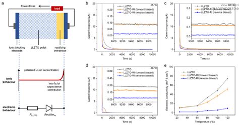 A Schematic Of The Ionic Behaviour And Electronic Behaviour For A Sse
