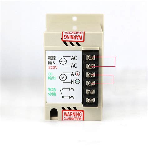 Ac 220v Dc 12v Motor Speed Controller Variable Con Vicedeal