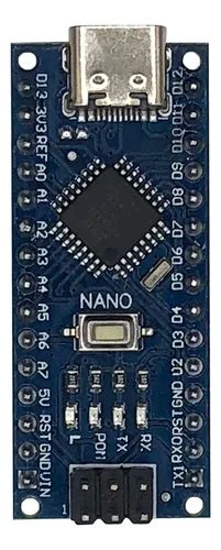 Placa Nano Usb Tipo C Atmega328 Sem Cabo Arduino 2 Unidades