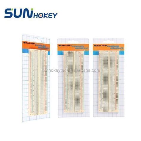 Mb 102 Breadboard 830 Point Solderless Prototype Pcb Breadboard Kit For