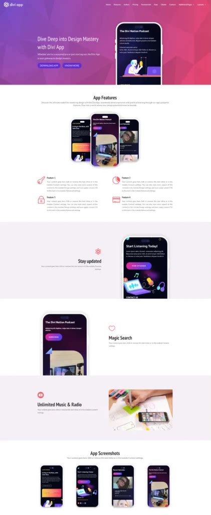 Configuration Divi Extended Documentation