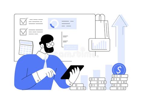 Sales Forecasting Abstract Concept Vector Illustration Stock Vector