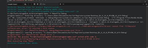 C Cannot Find Llibmysqld Collect2exe Error Ld Returned 1 Exit