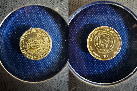 Republik Ruanda 2020 Goldmünze 10 Ruanda-Franc - Gold Affordable ...