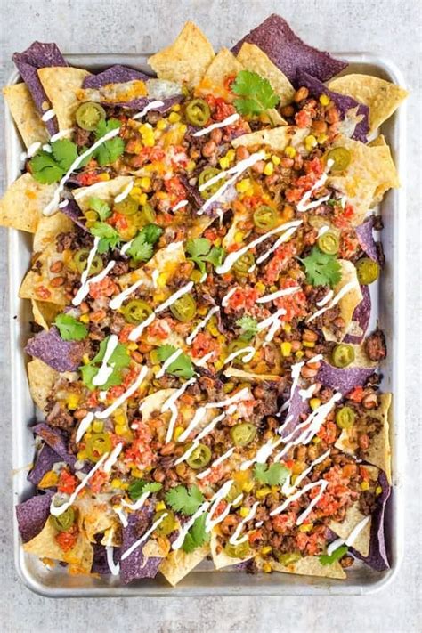 Healthy Ish Sheet Pan Nachos Recipe Healthy Nachos Whole Food