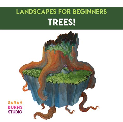 A Beginners Guide To Drawing And Painting Trees Sarah Burns Scotland Art