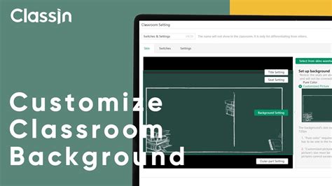 How To Customize Classroom Background Youtube