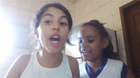 Desafio Do Copo Com Minha Prima Youtube
