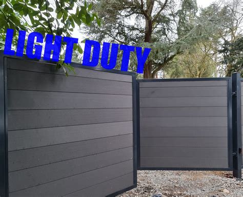 Manual Double Leaf Gate Composite Light Duty And Heavy Duty