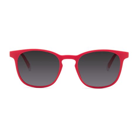 Dalston Sun Burgundy Red Screen Glasses