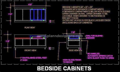Tv Unit Elevation Design Cad Model