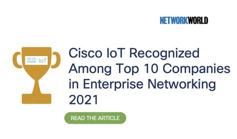 Cisco Industrial Iot On Linkedin Were Proud To Share That Cisco