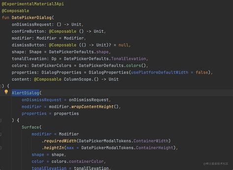 jetpack compose material3 组件之 datepicker（日期选择）本文简要介绍了关于 comp 掘金
