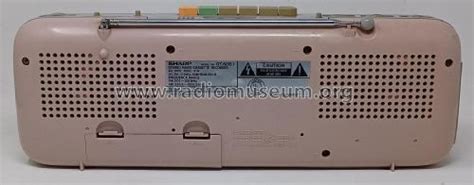 Stereo Radio Cassette Recorder QT 50 Radio Sharp Osaka Radiomuseum Org