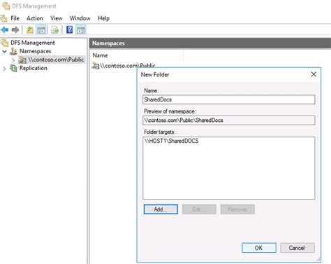 How To Install And Configure Dfs Replication In Windows Server 2016