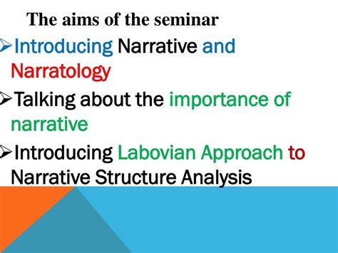 Narrative Structure Analysis Labovs Approach