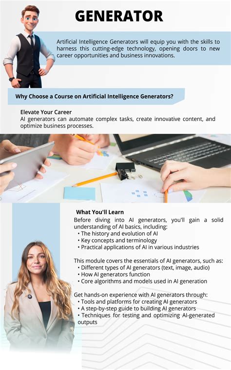 Master Artificial Intelligence Generators Comprehensive Course To Transform Your Future