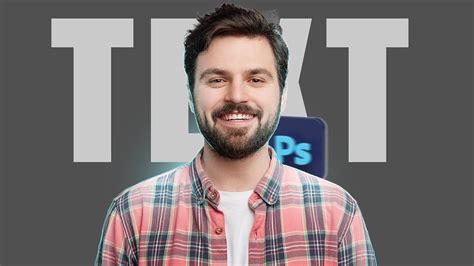 Text Behind An Object In Photoshop 1 Minute Tutorial Youtube