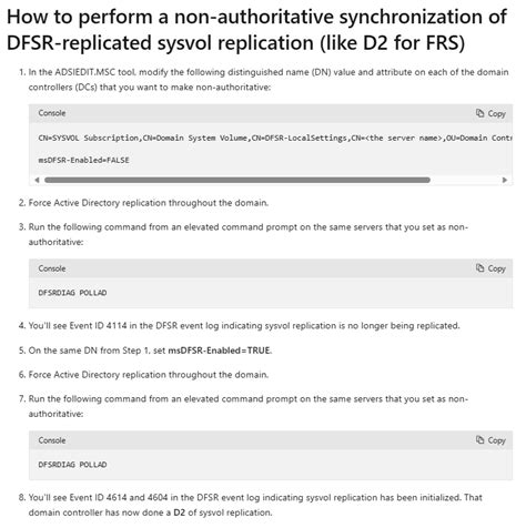 ad 4012 错误 dfsr dfs replication microsoft qanda