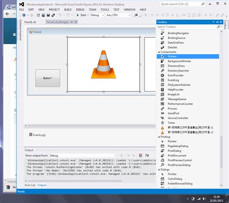 Vb Net Media Player Won T Do Anything Stack Overflow