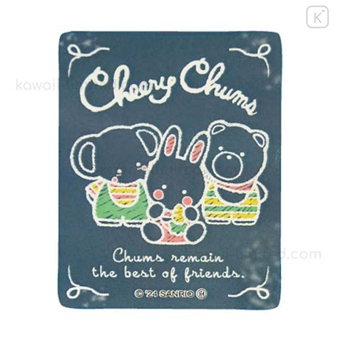 Japan Sanrio Vinyl Sticker Cheery Chums Blackboard Kawaii Limited