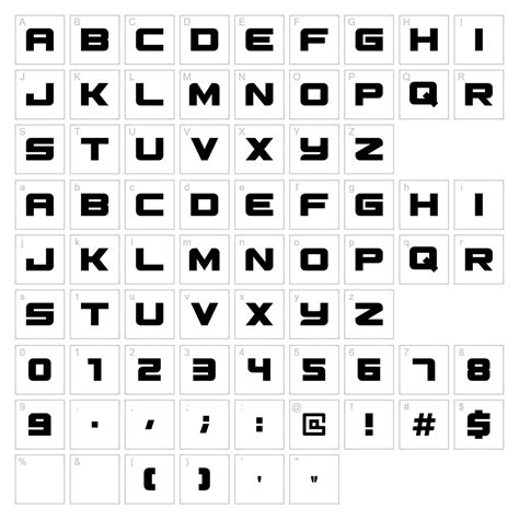 Excluded Font Vectordad