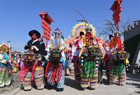山西稷山：民俗闹新春 人民图片网