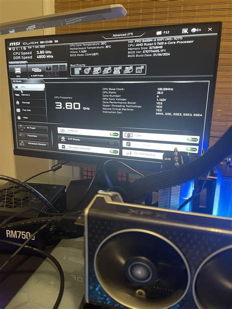 first build finally posted after bios flashback r pcbuild