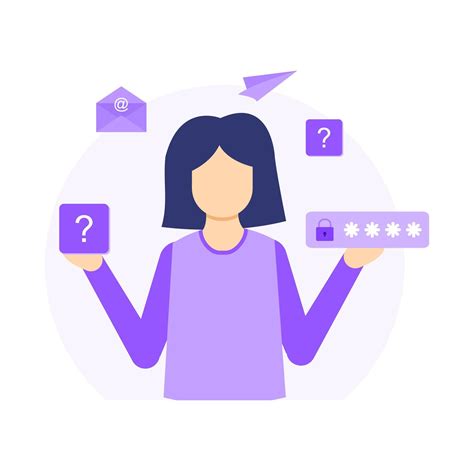 Flat Design Forgot Password Ui Concept For Mobile And Web Applications