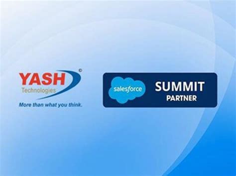 Yash Technologies A Global Consulting Firm Achieves The Coveted Salesforce Summit Platinum