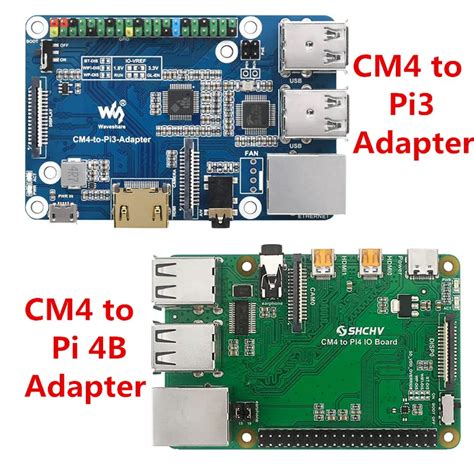 Raspberry Pi CM4 To 3B 4B Adapter Expansion Board Compute Module 4 IO Board Compatible With Pi3 Size