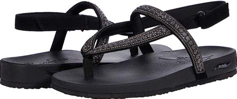 Skechers Arch Fit Meditation Black Womens Shoes Shopstyle Sandals
