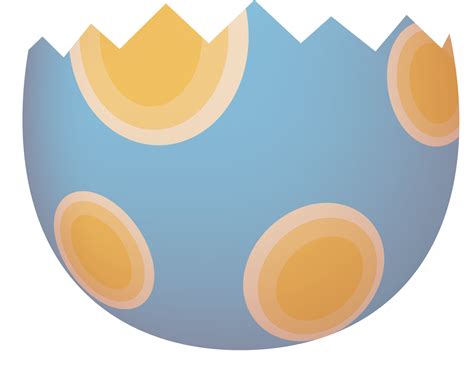 Cracked Easter Egg Front Lower Part 21492435 Png