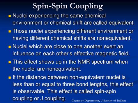 ppt spin spin splitting powerpoint presentation free download id
