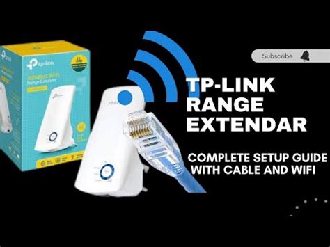 Tp Link Extender Ethernet Wifi Setup TP LINK WiFi Extender Setup YouTube