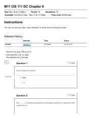 M CIS DC Chapter CIS ONL Info Systems Program DB Mgmt Pdf M CIS DC