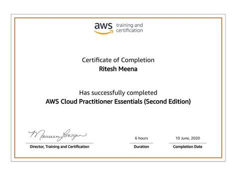 Ritesh Meena On Linkedin Aws Completed Lockdownlearning Essentials