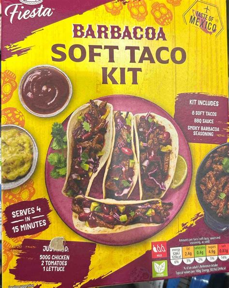 Aldi Fiesta Barbacoa Soft Taco Kit Is Halal Install Mustakshif