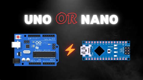 Arduino Uno Vs Arduino Nano Difference Between Nano And Uno Youtube