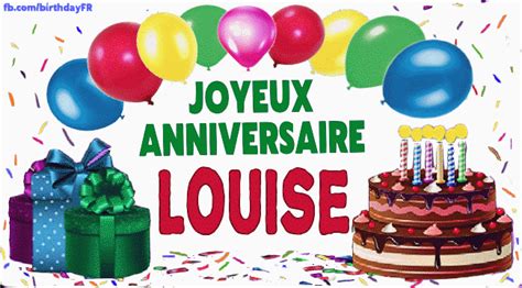 Louise Joyeux Anniversaire Birthday Kim Fr